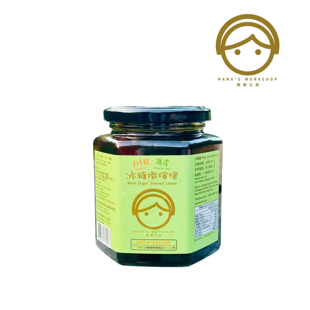 Sichuan Fritillary Bulbs, Tangerine Peel, Rock Sugar and Lemon 470g – 媽媽工房